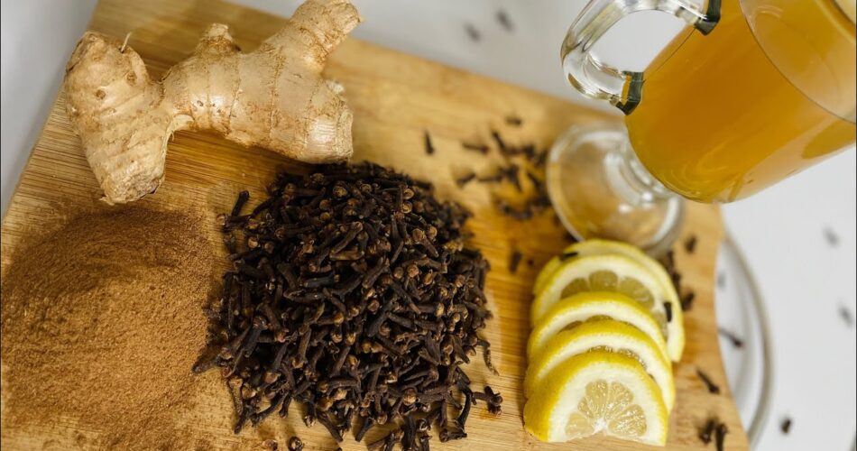 Mix Cloves With Ginger, Lemon & Cinnamon to Lose Belly Fat | Clove Tea ...