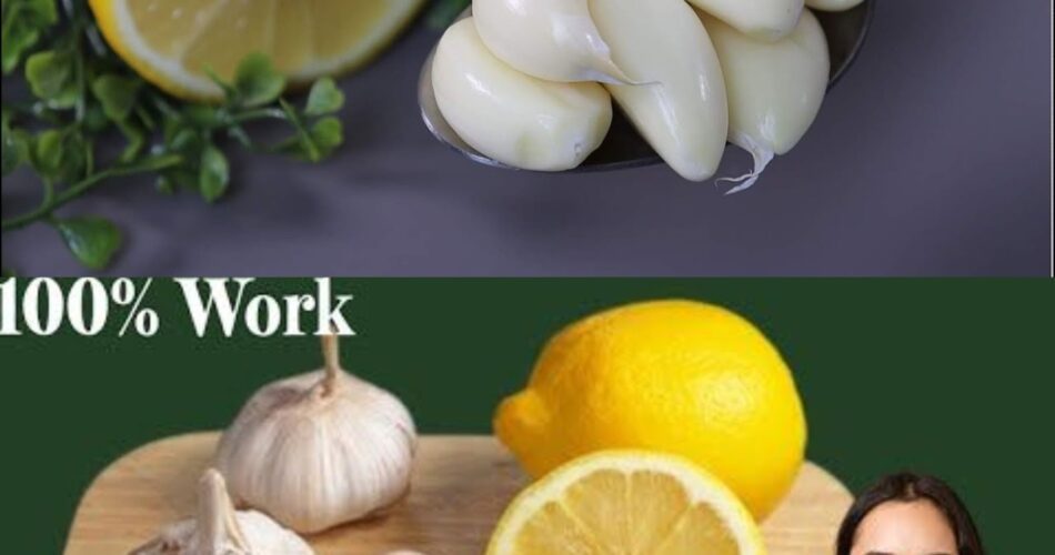 Clean Your Liver and Veins in 3 Days with Lemon and Garlic – A Natural ...