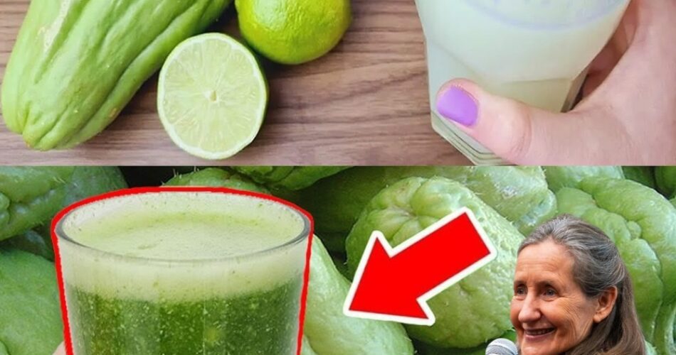 Chayote Juice with Lemon: A Detoxifying, Anti-Aging Elixir – 11 Reasons ...