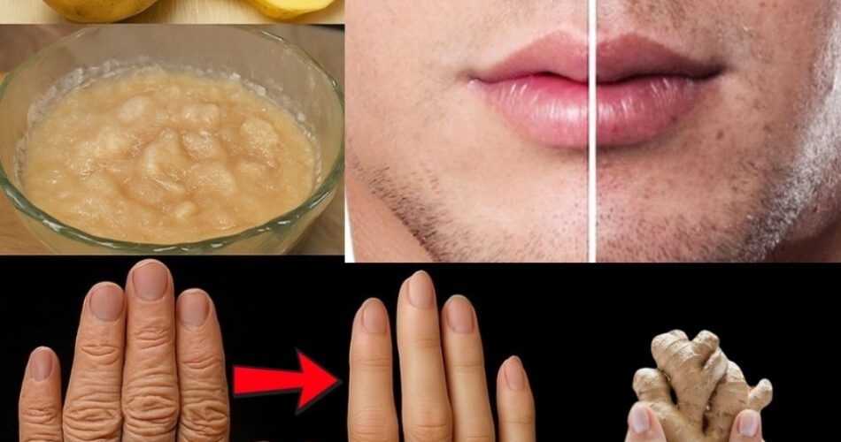 The 5-Minute Secret: Potato & Ginger Mask for Naturally Radiant, Even ...