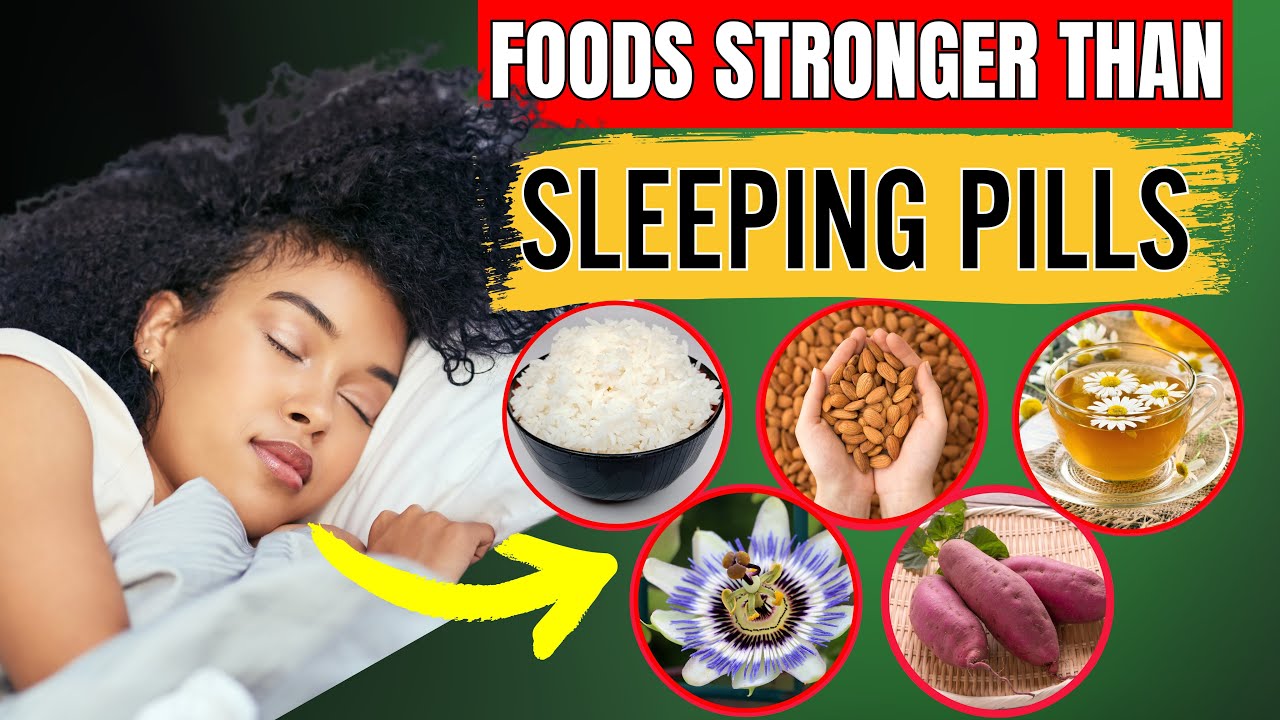 These FOODS Are Stronger Than SLEEPING PILLS! Eat This Before Bed for a ...