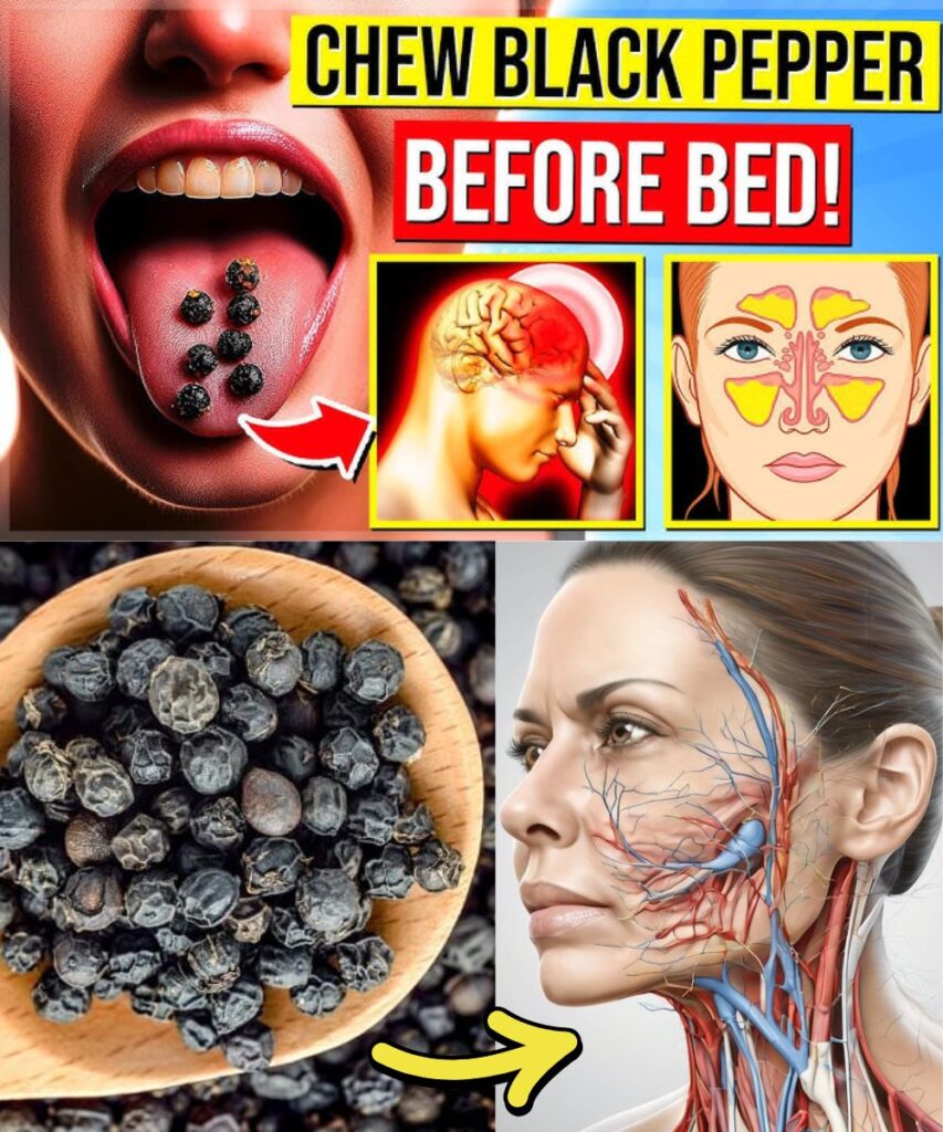 Chewing Black Pepper Before Bed A Surprising Nighttime Wellness Tip ...
