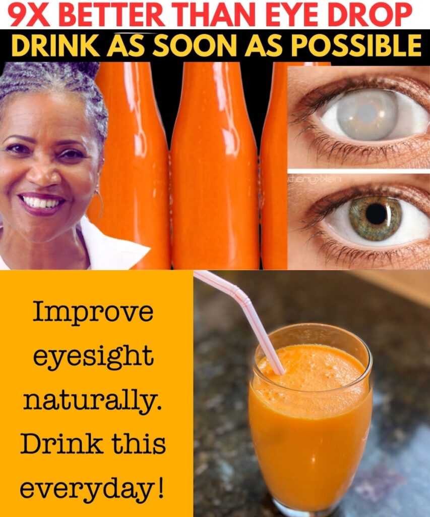 Drink for Strong Eyesight – 9X Better Than Eye Drops – 1 Glass a Day ...